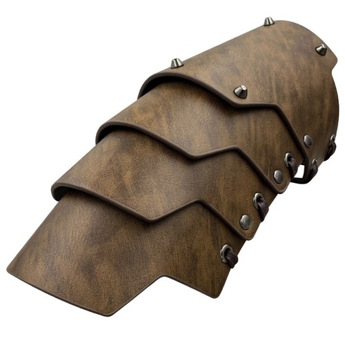 RolePlay Arm Protectors Four Layer PU Arm Gauntlet Steampunk Knight Arm ...