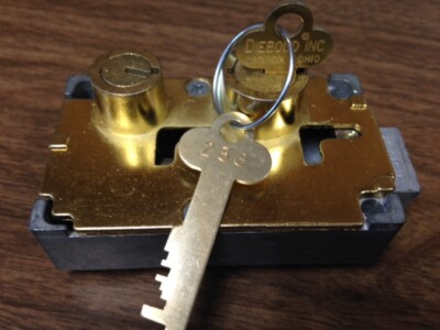 Diebold 175-70 Safe Deposit Lock RH Guard Key upon Request (A6) | eBay