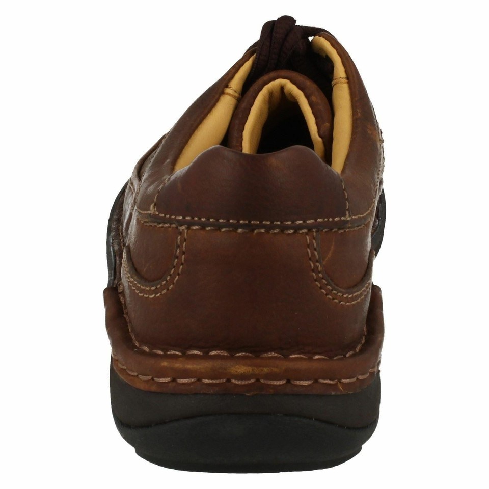 Mens Clarks 'Nature Three' Leather Casual Lace Up Shoes - G & H ...
