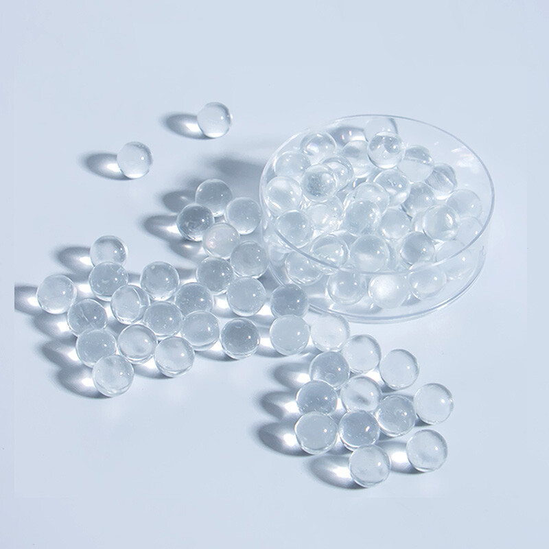 Laboratory Glass Beads Round Solid Distillation Dia 2-13MM High ...
