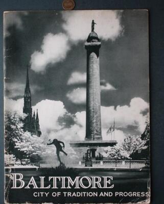 1939 1948 & 1952 Baltimore Maryland City of Tradition Pictorial ...