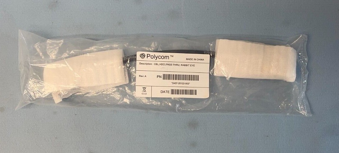 Polycom+2457-26122-002+HDCI+Male+to+HDCI+Male+Pass+Through+Cable+1+foot ...