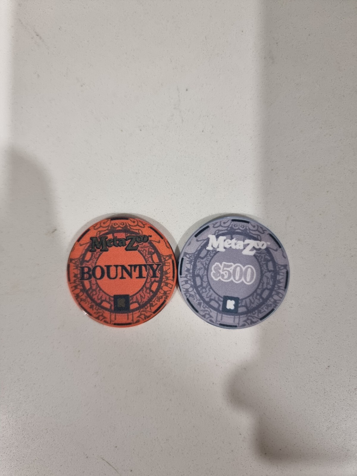 MetaZoo Kickstarter WPT - Red Ink (Bounty) + Blue Ink ($500) Poker ...