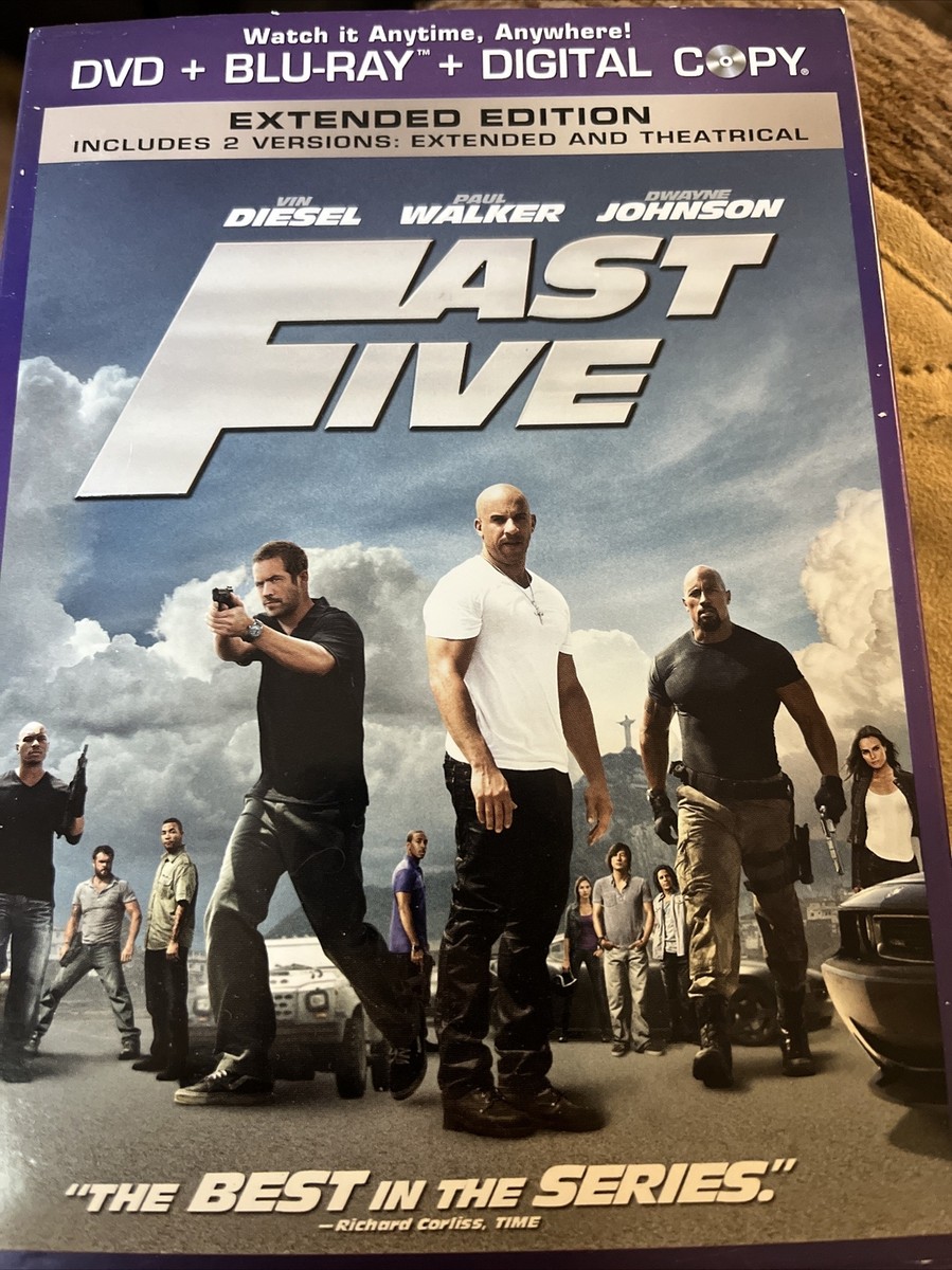 Paul Walker And Vin Diesel Fast Five