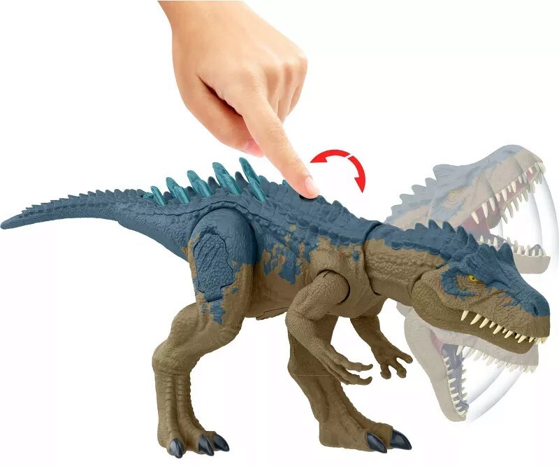 Jurassic World Epic Evolution Ruthless Rampage Allosaurus Action Figure ...