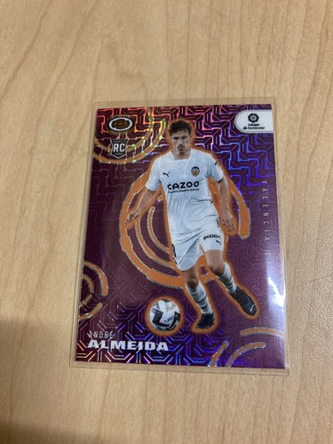 2022/23 Chronicles Dynagon Andre Almeida PURPLE MOJO PRIZM RC Valencia ...