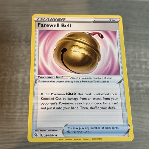 Farewell Bell Pokemon TCG Fusion Strike 234/264 | eBay