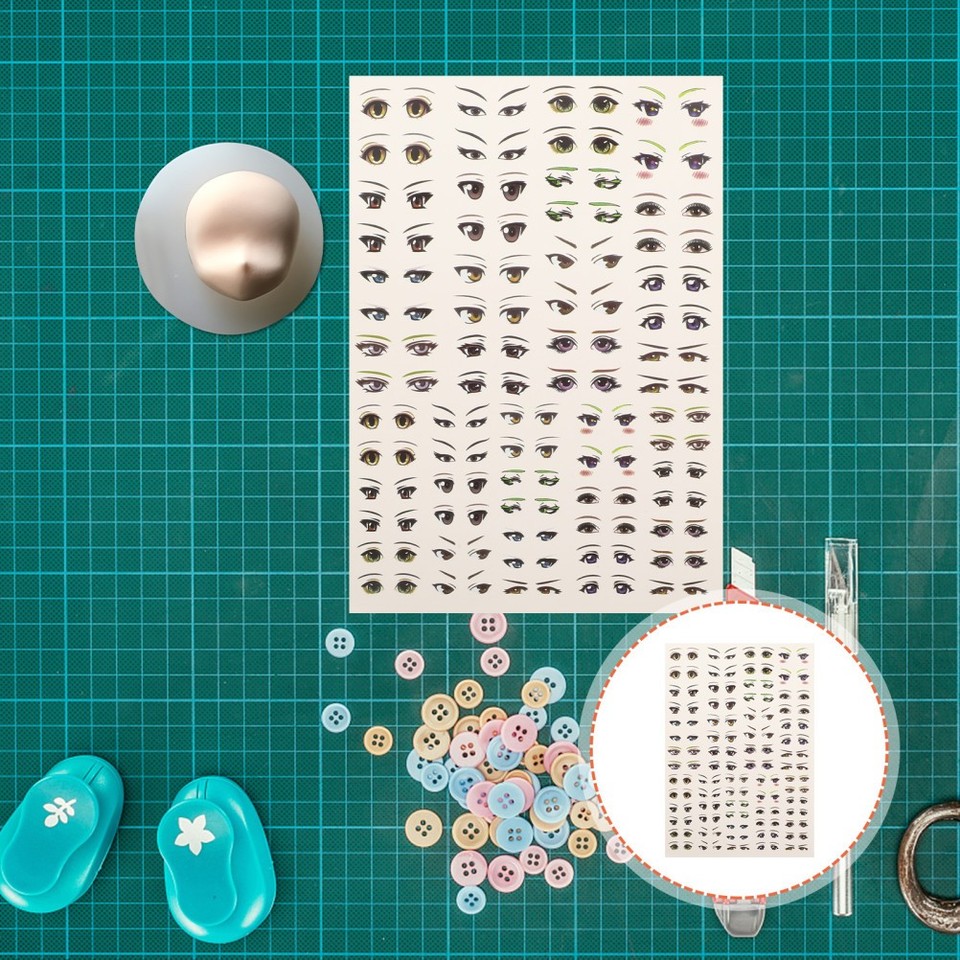 Eye Sticker Animation Stickers Cartoon Character Craft Eyes Self ...