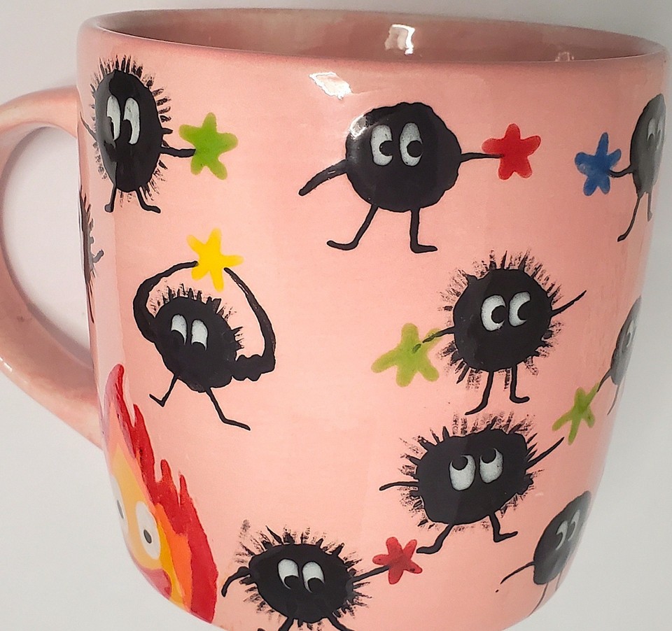 15 oz Japanese Anime Soot Sprites & Demon Flame "From movie Spirited ...