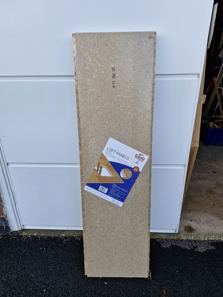 Loft Attic Floor Boards Panels OSB3 T&G 1220x300x18mm Pack of 3 Heavy ...