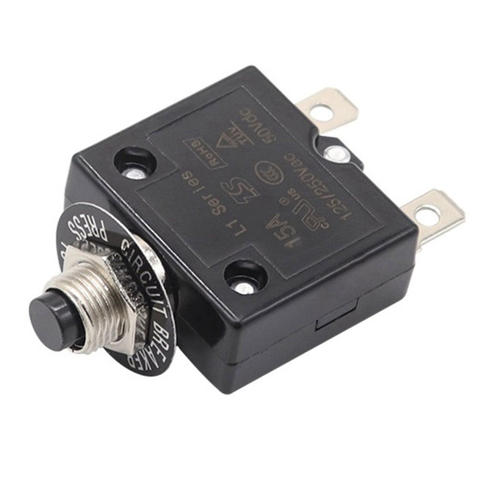 15A Push Button Breaker L1 Series for Diverse Circuit Protection Needs ...