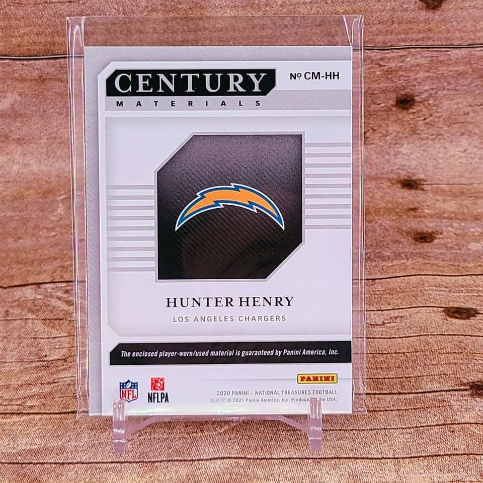 2020 National Treasures Hunter Henry Patch 18/49 | eBay