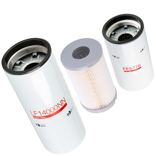 Fits CUMMINS ISX15 OIL CHANGE KIT LF14000NN, FF5776, K37-1029 Oil Fuel ...