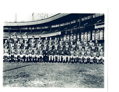 1954 NEW YORK GIANTS 8X10 TEAM PHOTO GIFFFORD ROTE NFL FOOTBALL HOF USA ...