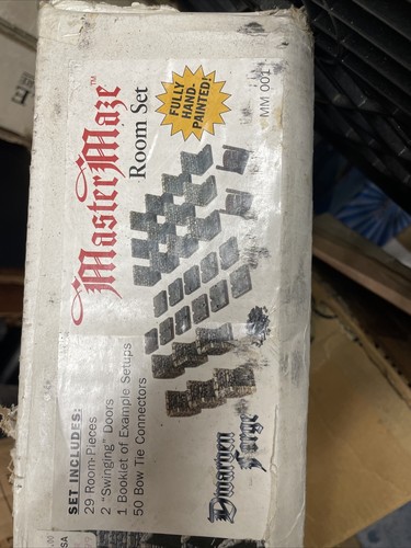 Dwarven Forge Master Maze Advanced Builder Set MM 001 New in Open Box ...