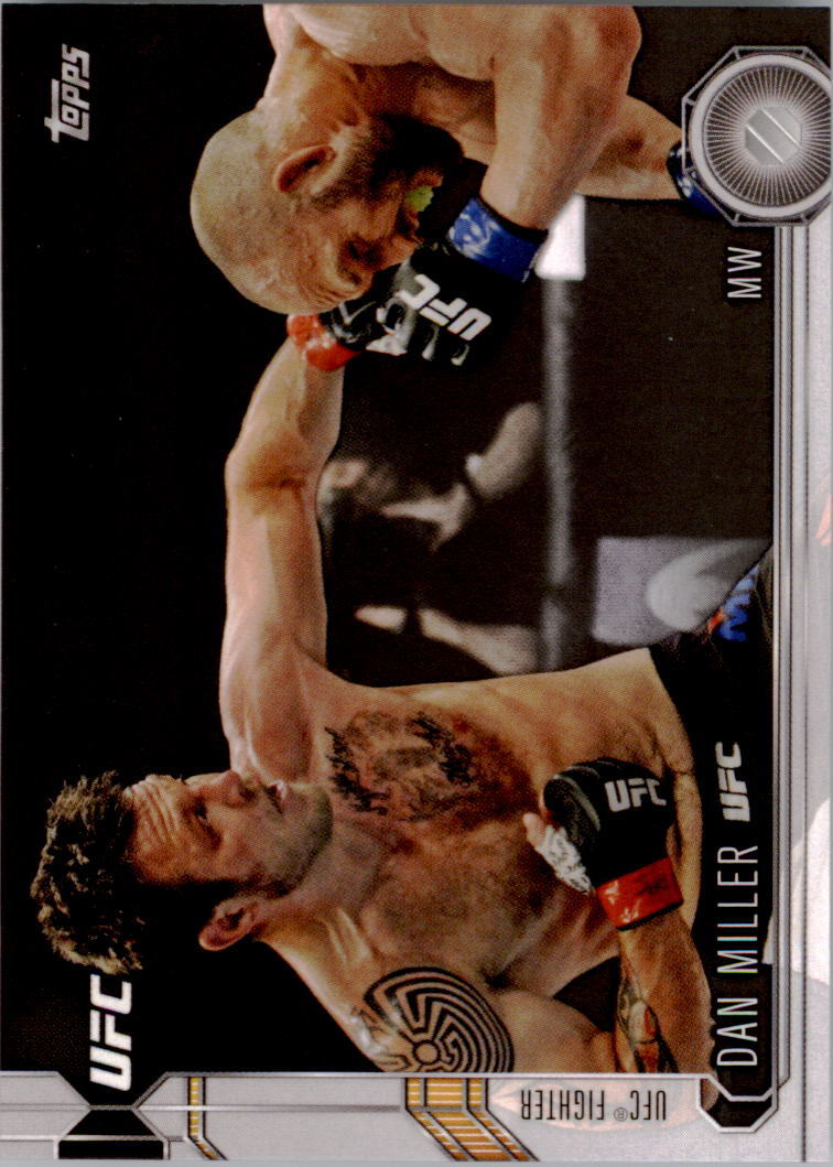 2015 Topps UFC Chronicles #69 Dan Miller | eBay