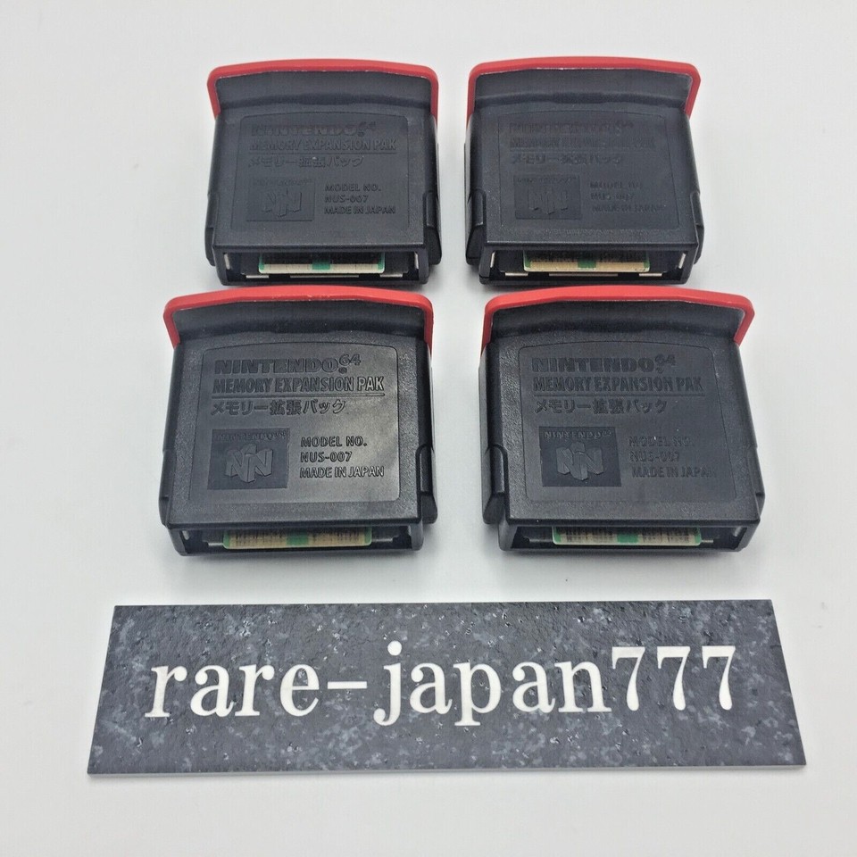 Nintendo 64 Expansion Pak Official N64 Memory Pack OEM Original cleaned ...