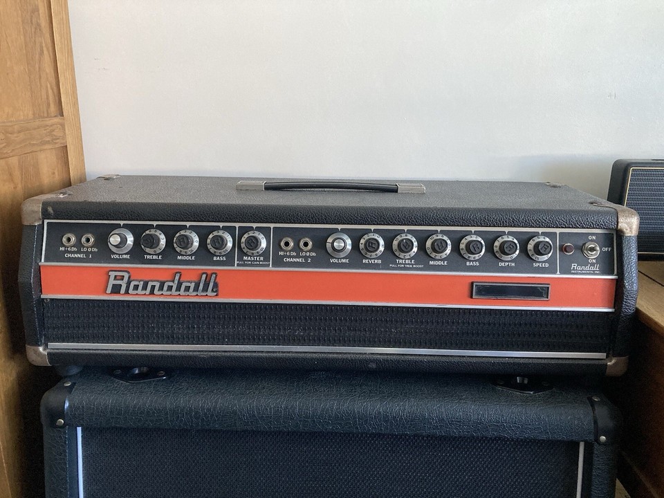 Original Randall Commander Head Amp Nirvana Kurt Cobain Bleach | eBay UK