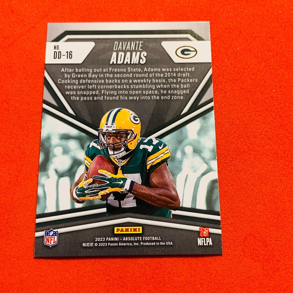 Davante Adams .. DRAFT DIAMONDS .. Green Bay Packers 2023 Absolute ...