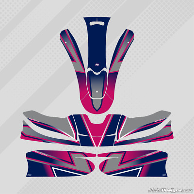 KOSMIC 2015 KG507/508 STYLE FULL KART STICKER KIT - KARTING ...