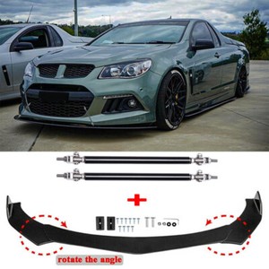 For Holden VE & VF Commodore Front Bumper Lip Splitter Spoiler + Strut ...