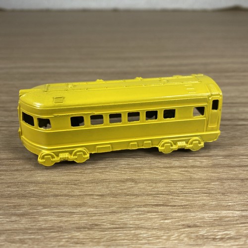 Midgetoy 1960s Streamline Toy Train Locomotive Diecast Metal Yellow ...