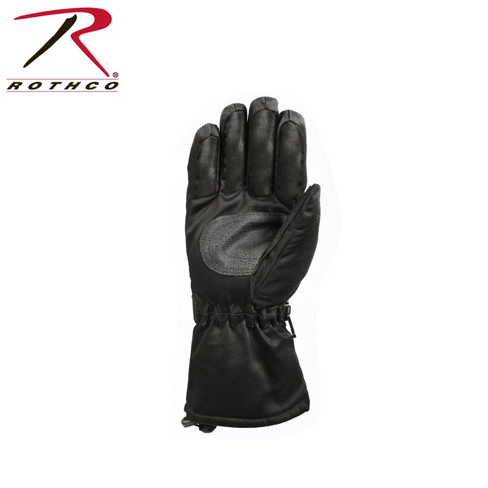 Rothco 4756 Extra-Long Insulated Gloves - Black | eBay