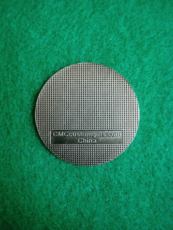 The Canterberry Club Golf Ball Marker Metal Flat Putting Coin - Four ...
