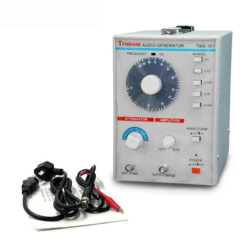 AC 100-240V TAG-101 Low Frequency Audio Signal Generator Signal Source ...