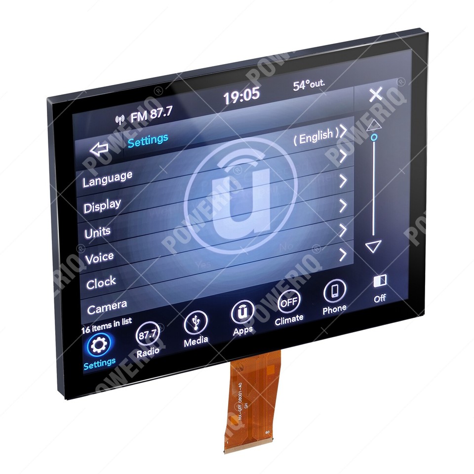 2018-23 Dodge RAM 1500 2500 3500 4500 8.4" Uconnect LCD Monitor Touch ...