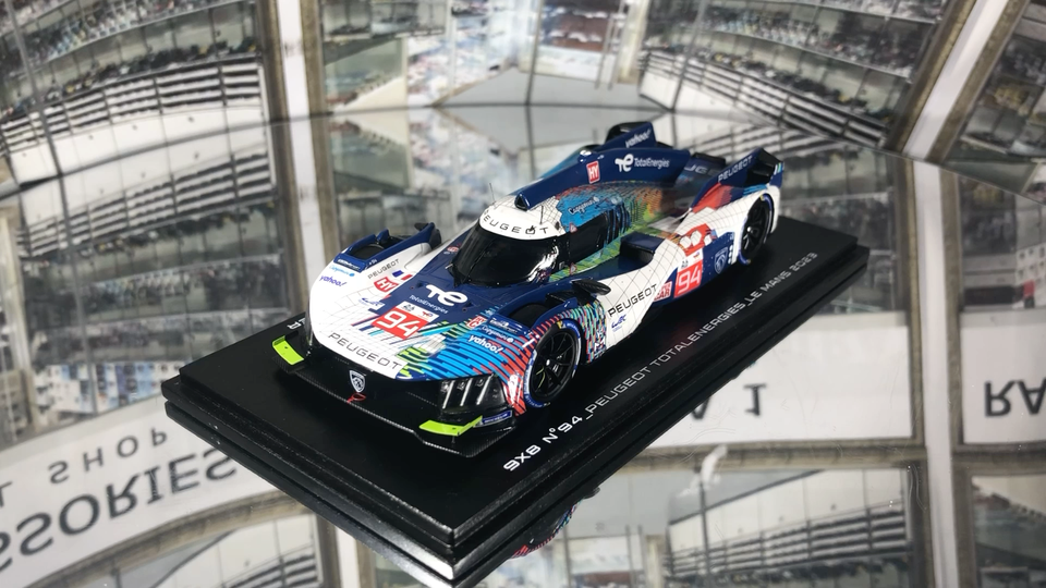 Spark S8730 Peugeot 9X8 #94 'Peugeot TotalEnergies' Le Mans 2023 - 1/43 ...