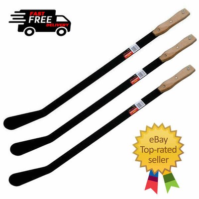 3 x GARDEN WEED SLASHER SICKLE SCYTHE 800 MM CLEAR GRASS STEEL HAND ...