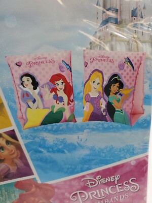 Disney Princess Inflatable Armbands Ages 3-6 Swimmies Pool Floats Kids ...