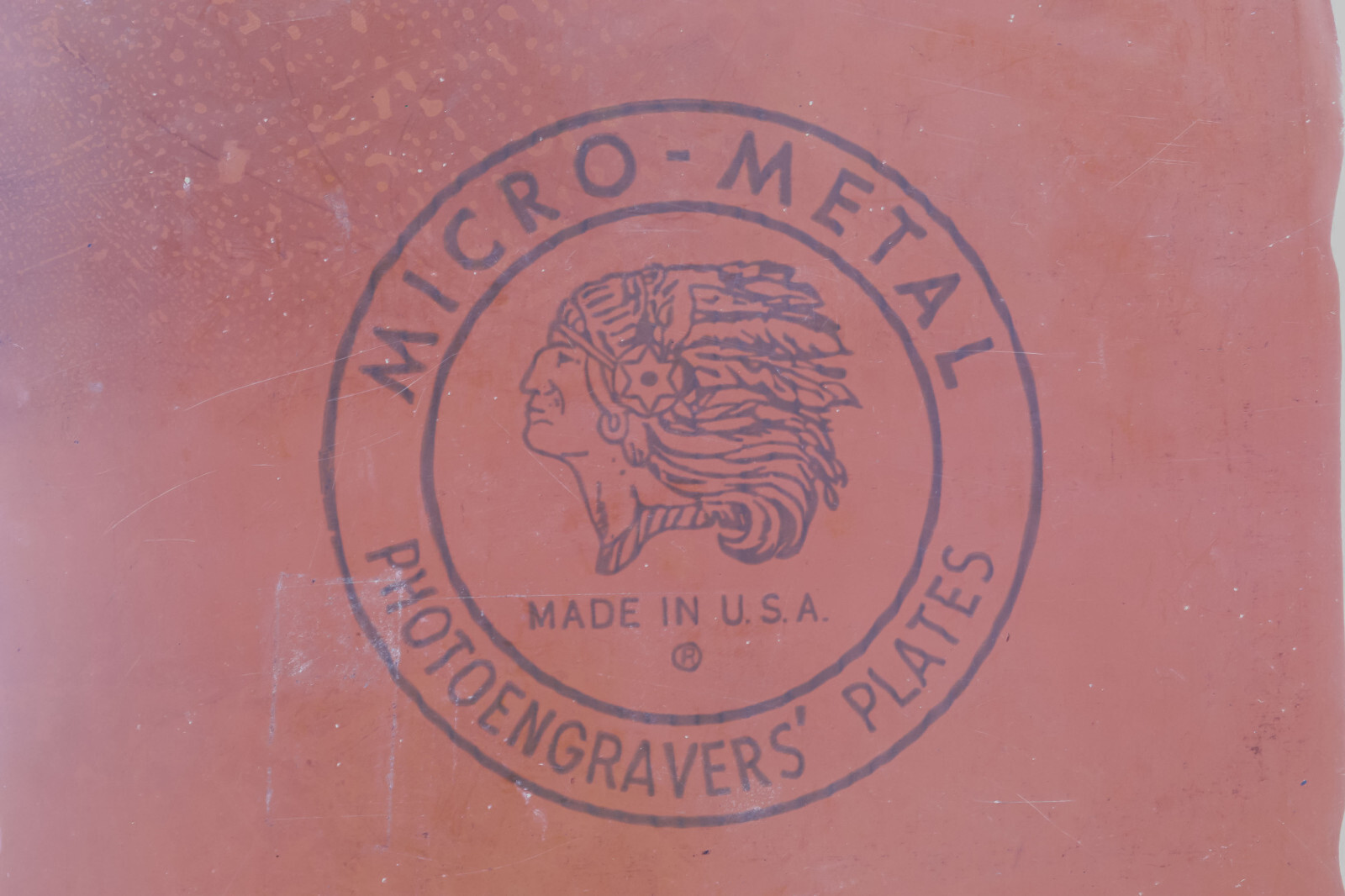 Continental Airlines Photoengraver Plate San Antonio Houston Tulsa ...