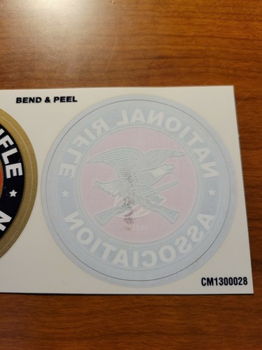National Rifle Association NRA Round 3in x 3in Sticker | eBay