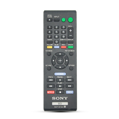 Sony Blu-Ray DVD Player Remote Control For BDPS3100 BDPS390 BDPS5100 | eBay