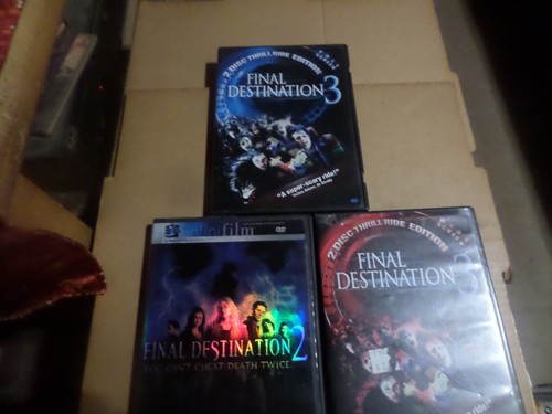 Final Destination 3 DVD Widescreen & Full screen Plus Final Destination ...