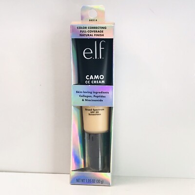 e.l.f. ELF Camo CC Cream Light 240 W 1.05oz | eBay