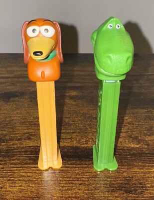 Toy Story Rex & Slinky Dog Pez Dispensers~Pixar~Disney~Preowned Great ...