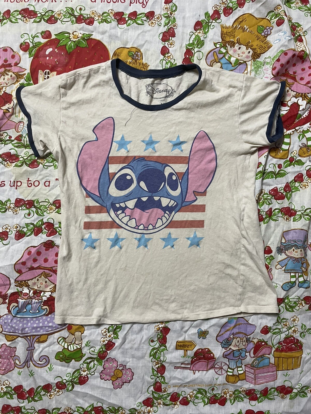 juniors ladies disney’s lilo and stitch stitch graphi… - Gem