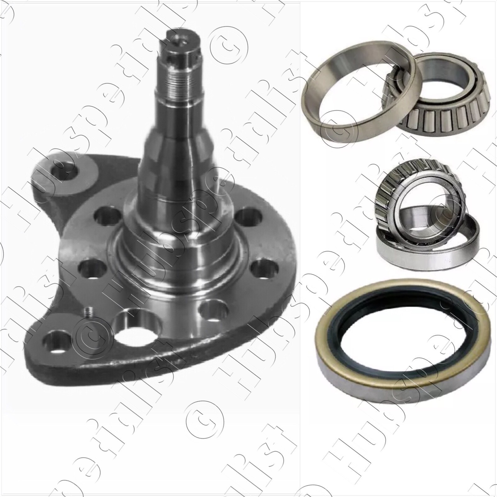 REAR WHEEL STUB AXLE FOR VOLKSWAGEN CABRIO CORRADO GOLF JETTA PASSAT ...