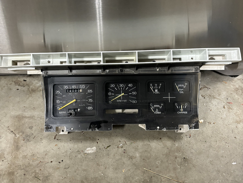 1980-86 Ford Truck or Bronco Instrument Cluster with Tach | eBay