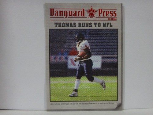 2000 Pacific Vanguard Press Retail Thomas Jones #1 | eBay