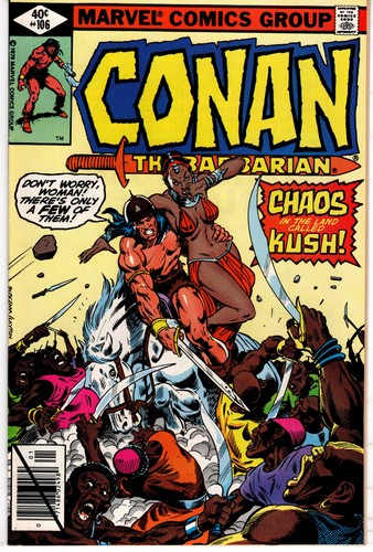 Conan The Barbarian #106 VF/NM 1970 Series Marvel Comics Group | eBay