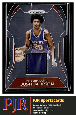 2017 Panini Prizm #SW-JJ Josh Jackson Phoenix Suns Sensational Swatches ...