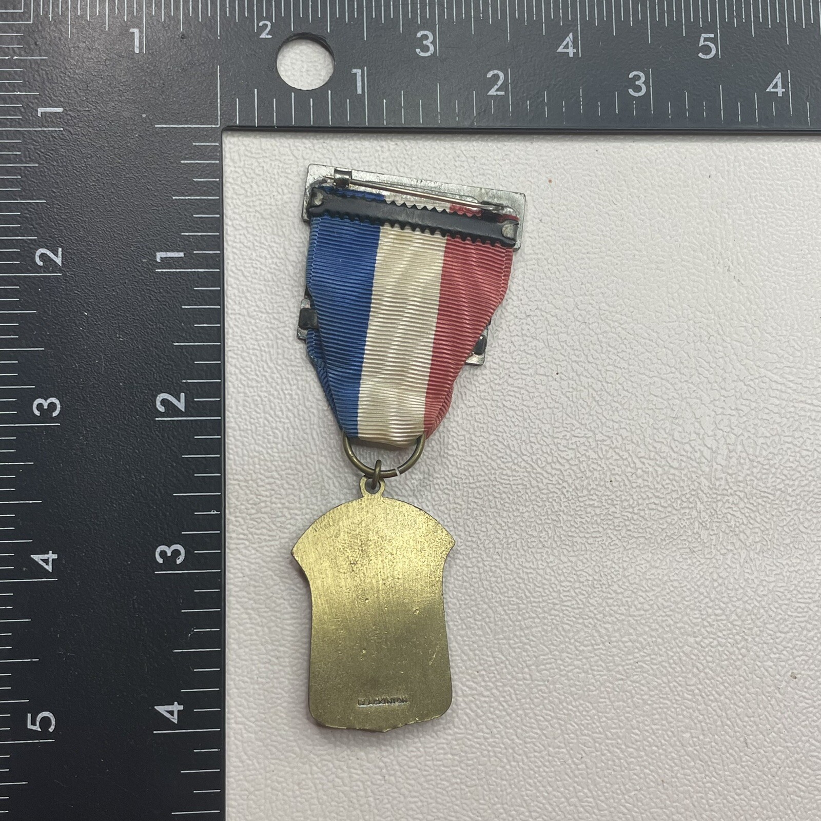 Vtg 1958 NRA SMALL BORE CLUB MEMBERS TROPHY Gun Shooting 1950s Medal ...