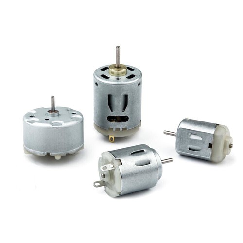 Miniature Small Electric Motor Brushed 1.5V - 12V DC for Models Crafts ...