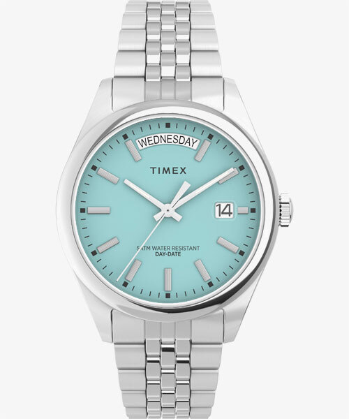 TIMEX wristwatch ICE BLUE Collection Legacy Day Date 36㎜/1.4" | eBay