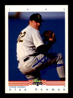 1992 Classic Best #202 Alan Newman AUTOGRAPHED!!!! 242874 | eBay