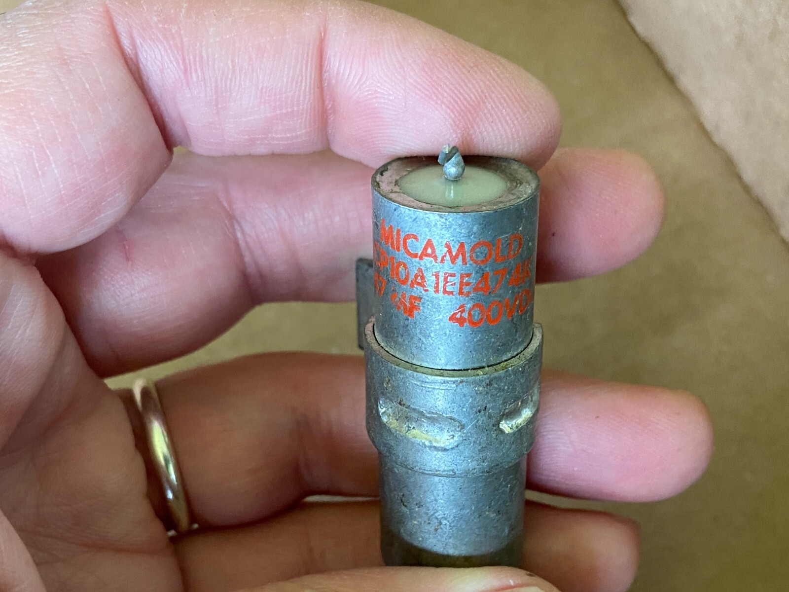 Vintage .47 uf 400v Micamold Vitamin Q style Tube Amp Tone Capacitor | eBay